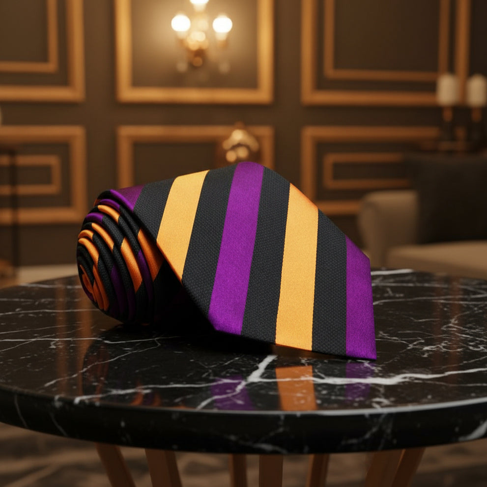 Stutter Step Silk Tie