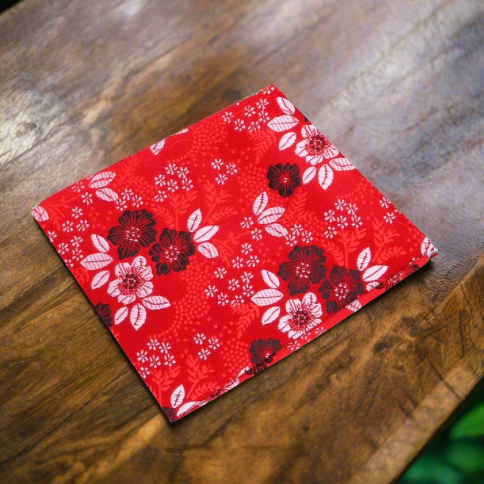 Original Floral Pocket Square