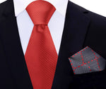 Commodore Red Necktie