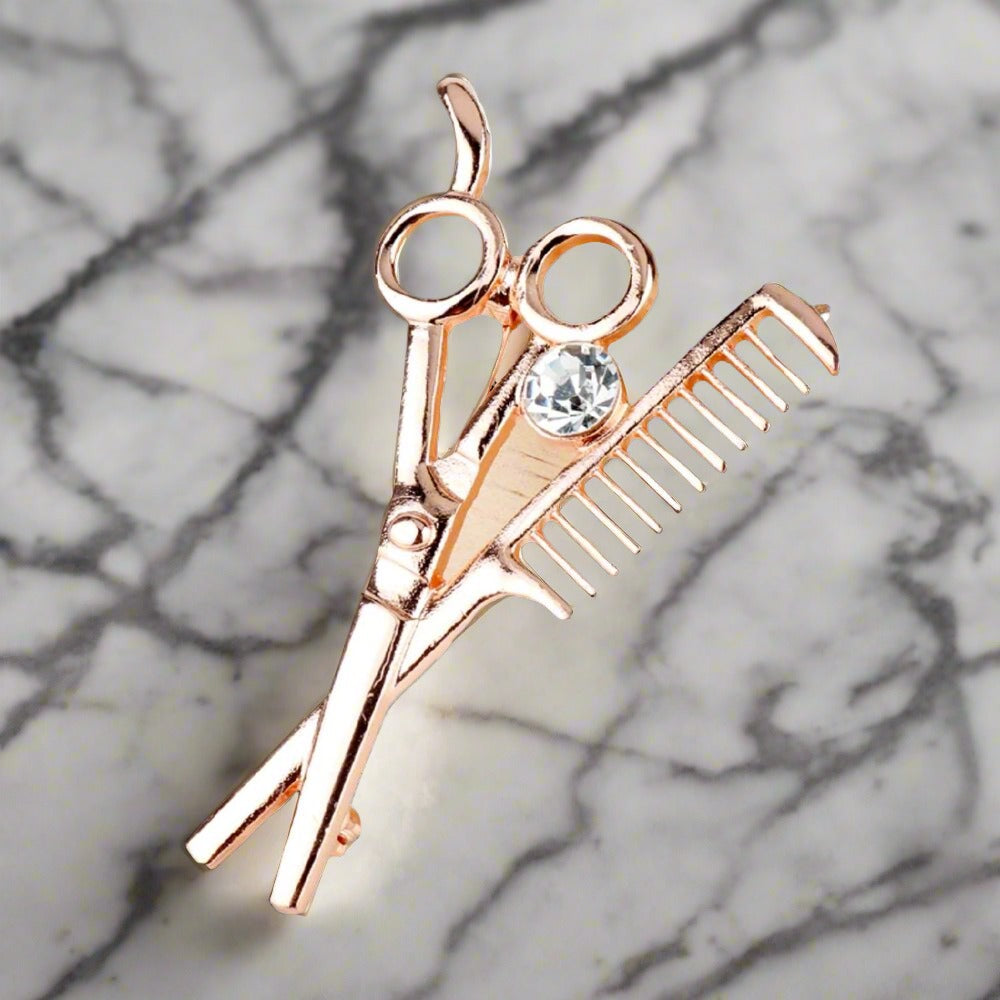 Luxury Barber Lapel Pin