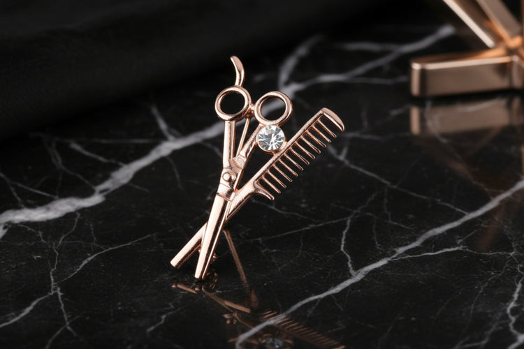 Luxury Barber Lapel Pin