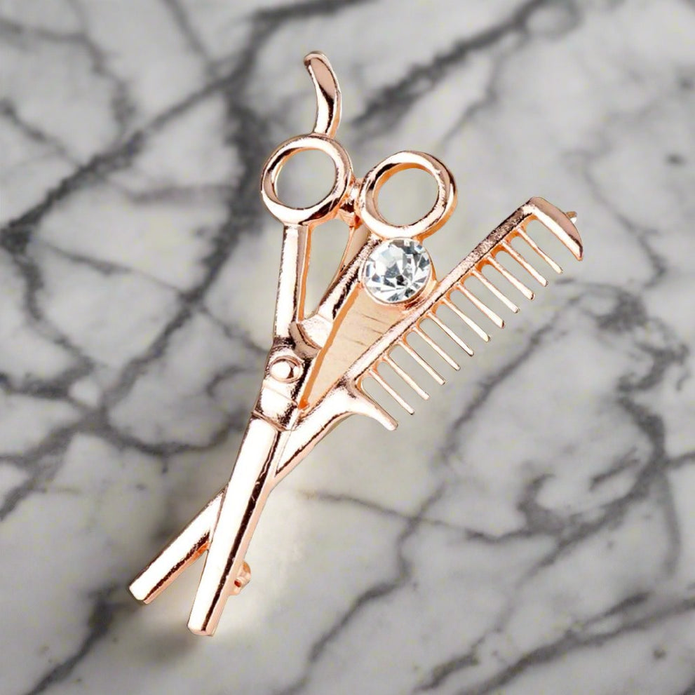 Luxury Barber Lapel Pin