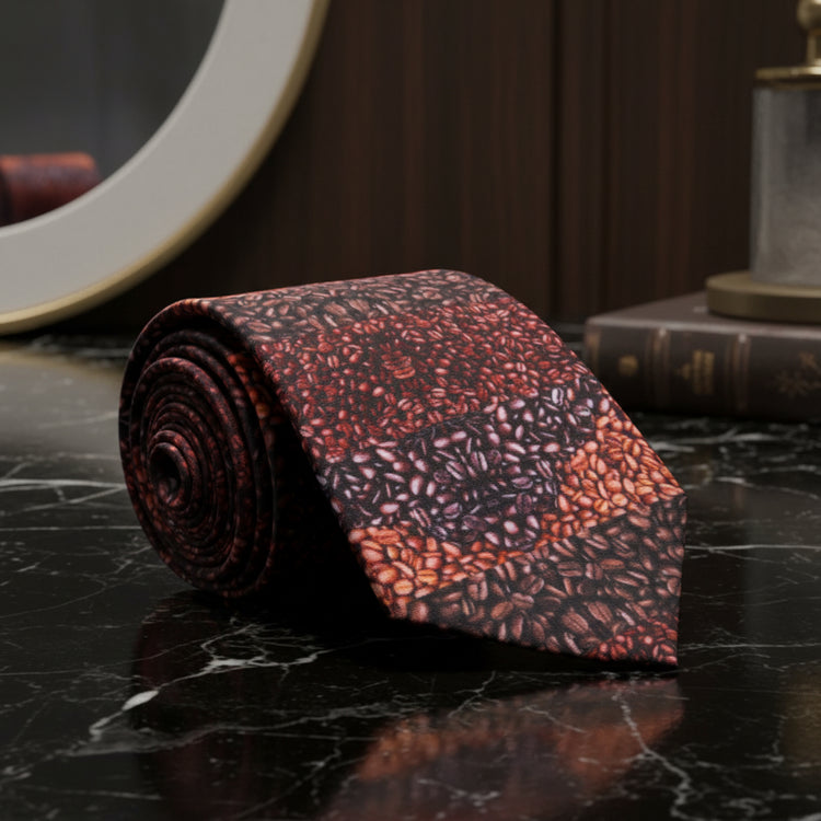 Roasting Coffee Tie