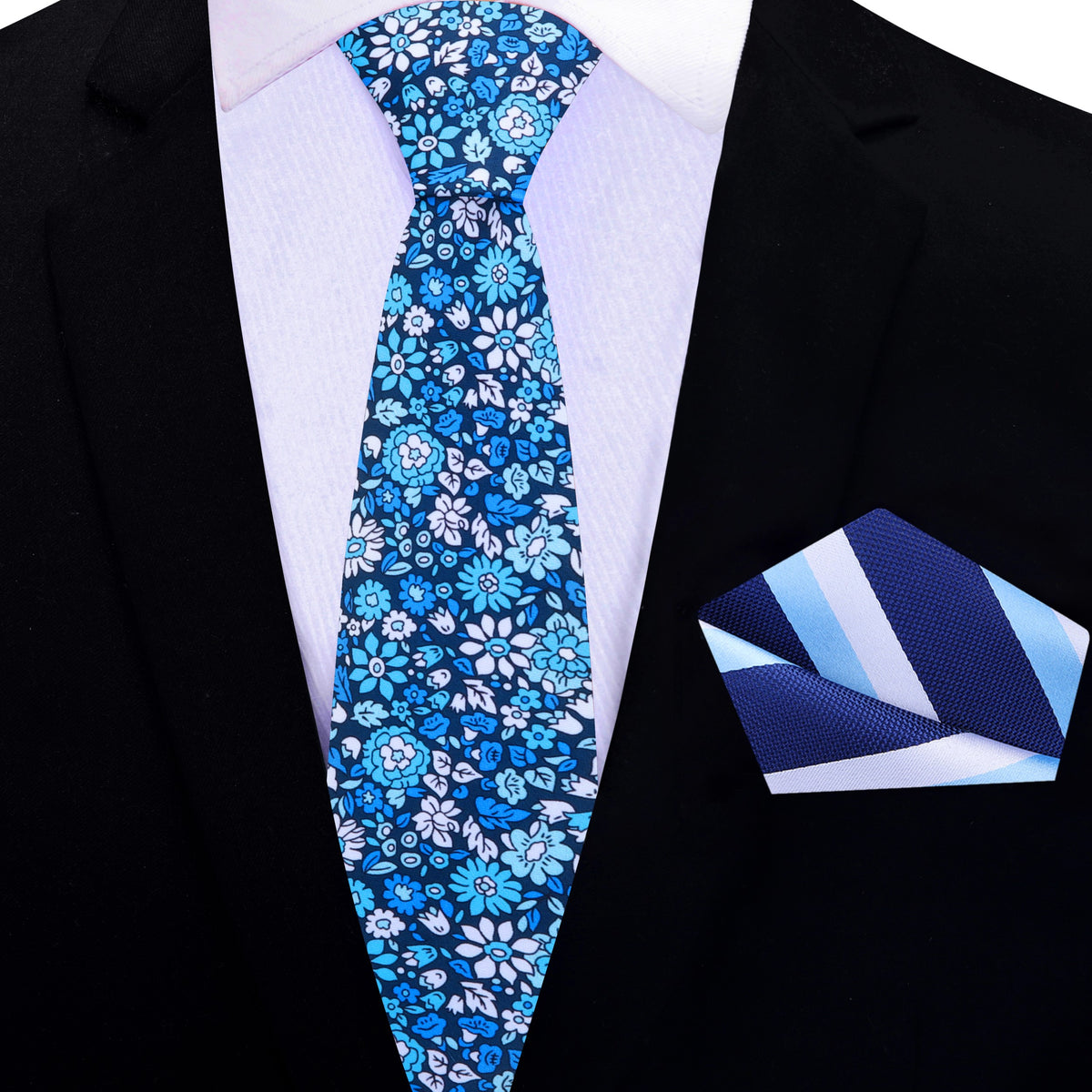 Calico Flowers Necktie