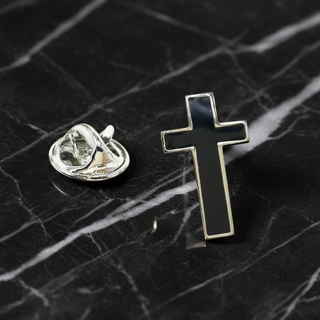Cross Lapel Pin