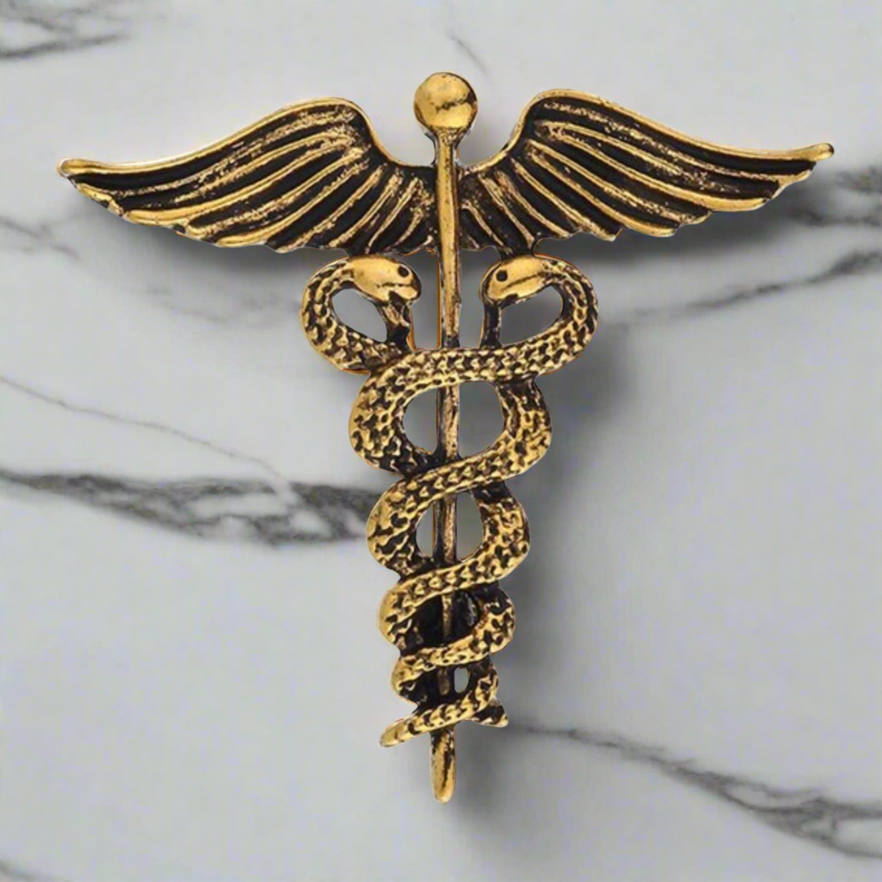 Caduceus Lapel Pin