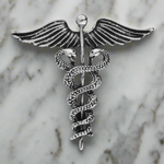Caduceus Lapel Pin