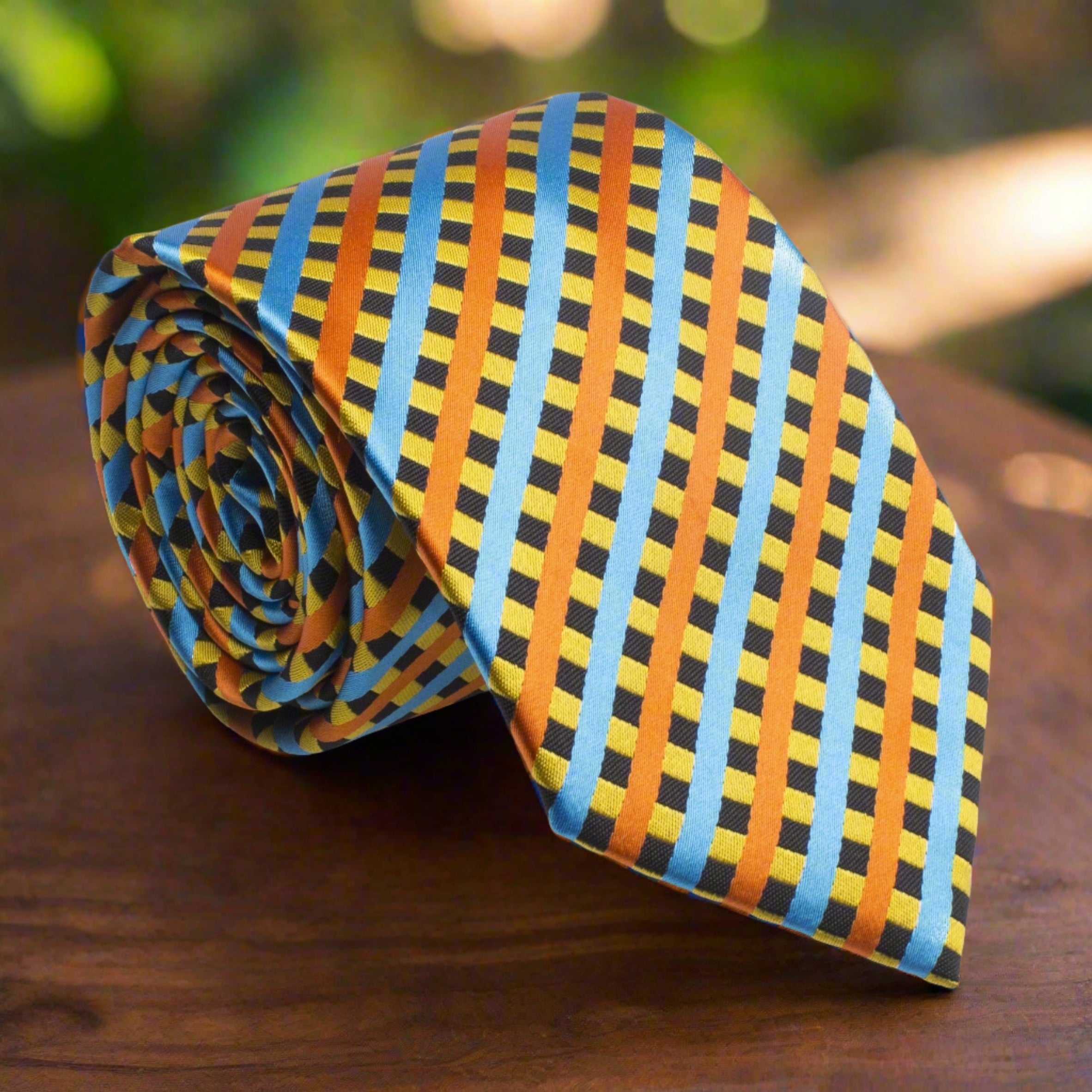 Colosseum Plaid Necktie