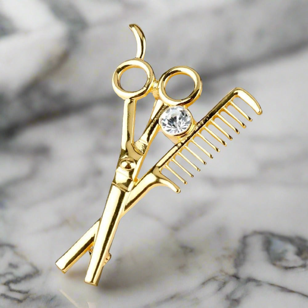 Luxury Barber Lapel Pin
