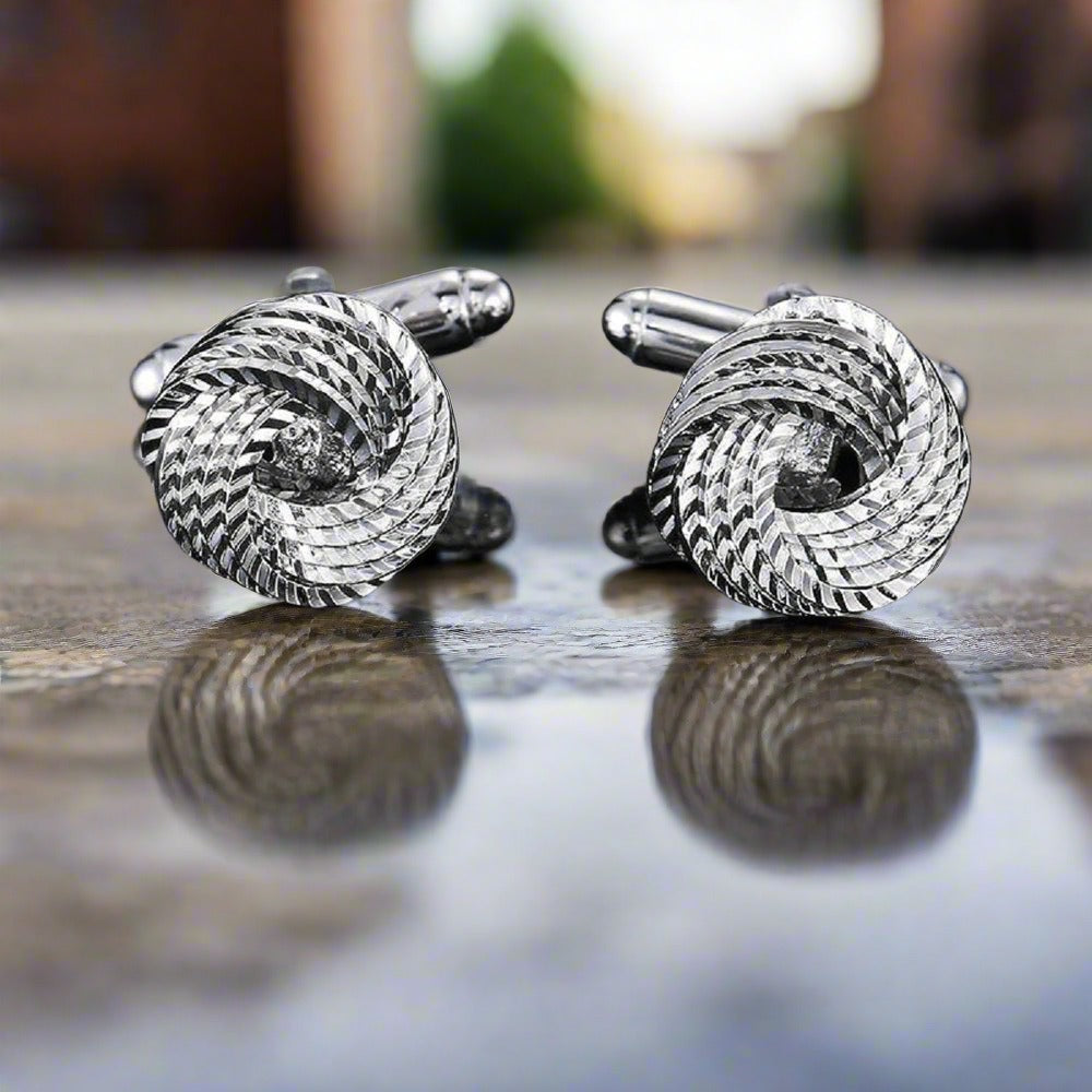 Knot It Up Cuff-links